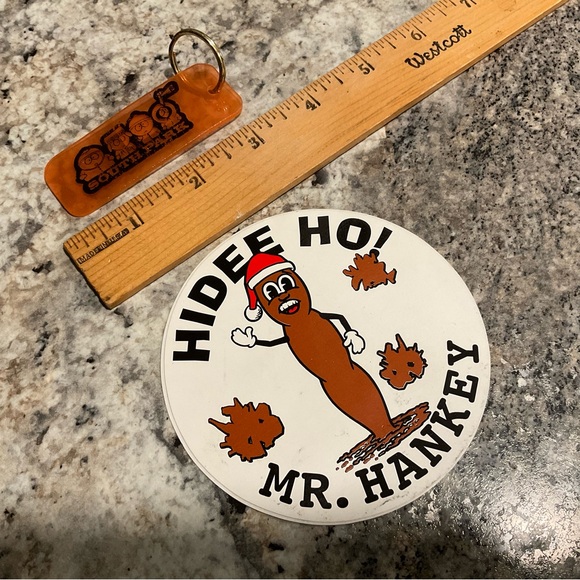 Other | Vintage South Park Sticker Keychain Mr Hankey Group | Poshmark